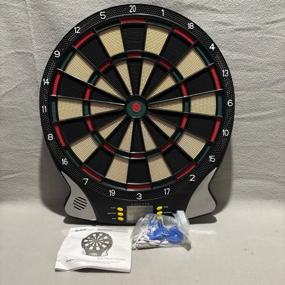 Games | The Black Series Electronic Dart Board Game New Opened Box ...
